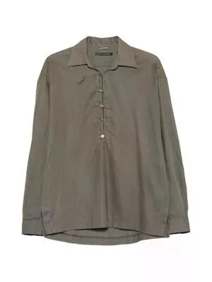 DANIELE ALESSANDRINI Button-fastening Long-sleeve Shirt