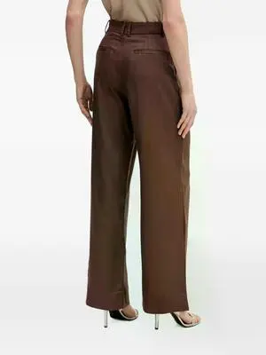 HOSS INTROPIA Pepa Herringbone Palazzo Trousers