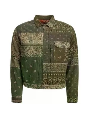 Kapital Bandana Print Reversible Shirt Jacket