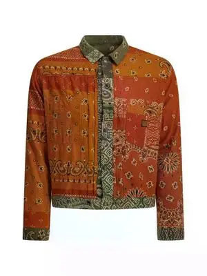 Kapital Bandana Print Reversible Shirt Jacket