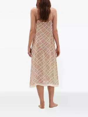ERES Tartan Midi Dress