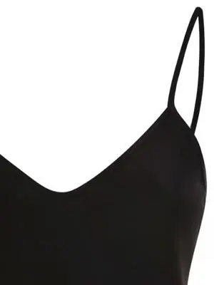 Max Mara V-neck Sleeveless Top - Black