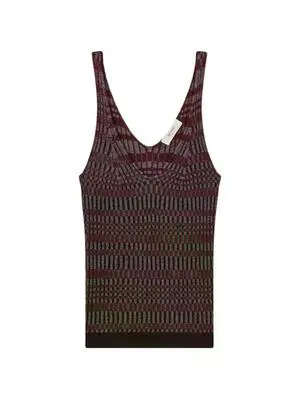 RETORI Retrof' Jacquard Knit Tank Top