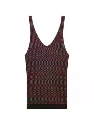 RETORI Retrof' Jacquard Knit Tank Top