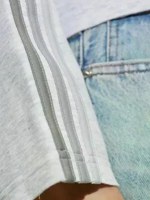 Adidas 3-stripes Embroidered Logo Hoodie