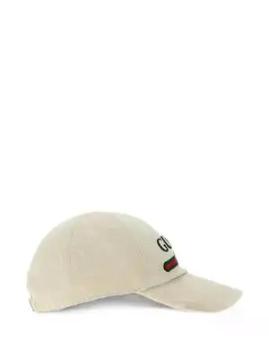 Gucci Logo Embroidered Baseball Cap