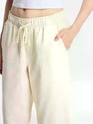 Gap Drawstring Waist Cropped Jeans
