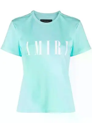 Amiri Logo Print Cotton T-shirt