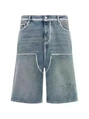 Amiri Button Detailed Shorts For Men