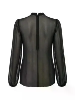 Dsquared2 Sheer Tie-neck Blouse