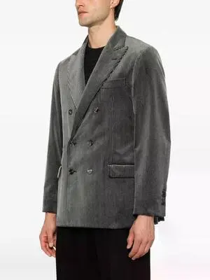 Brunello Cucinelli Double-breasted Corduroy Blazer