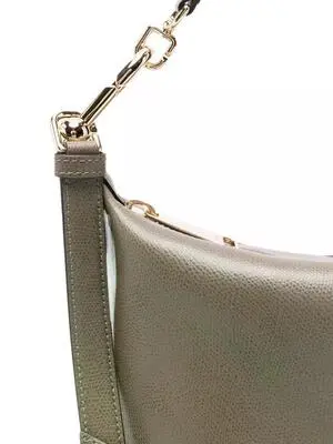 Furla Grained Leather Chain-link Tote Bag - Grey
