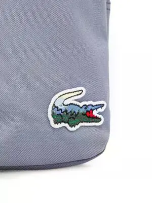 Lacoste Crocodile Logo Patch Shoulder Bag