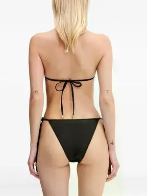 MARINE SERRE Side-tie Bikini Set