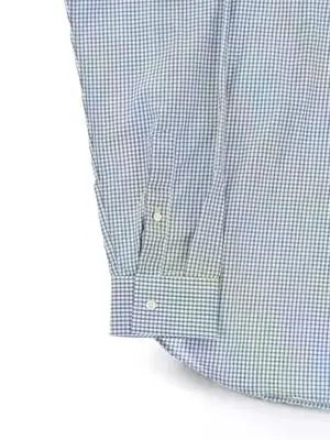 Corneliani Gingham-check Cotton Shirt