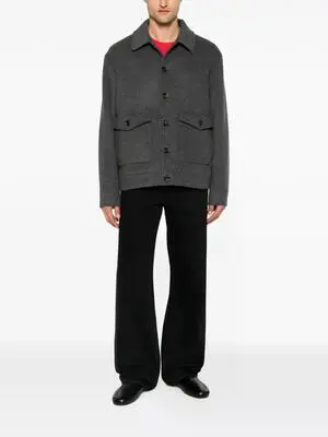 Valentino Garavani Button-fastening Flap-pocket Jacket
