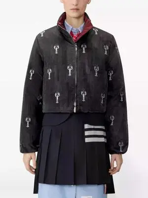 Thom Browne Lobster-embroidered Reversible Jacket