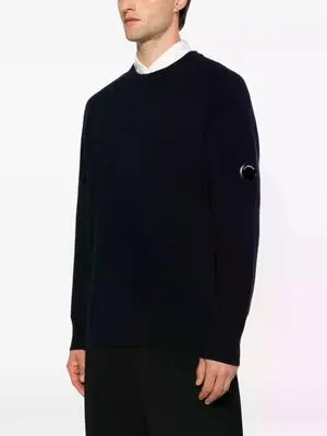 C.P. COMPANY Lens Detail Wool Sweater
