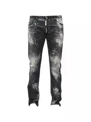 Dsquared2 Belt-loop Bleached-effect Jeans