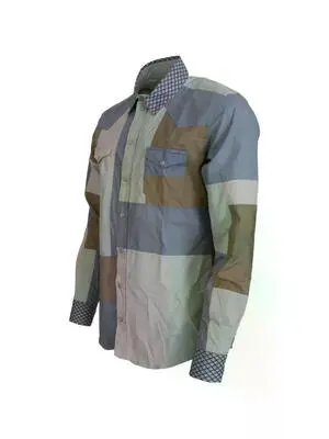 Dolce & Gabbana Patchwork Cotton Shirt