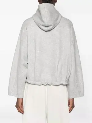Brunello Cucinelli Drawstring Zip-up Hoodie