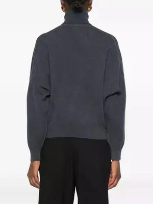Brunello Cucinelli Monili-chain High-neck Knit