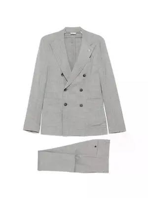 MANUEL RITZ Double-breasted Wool Suit