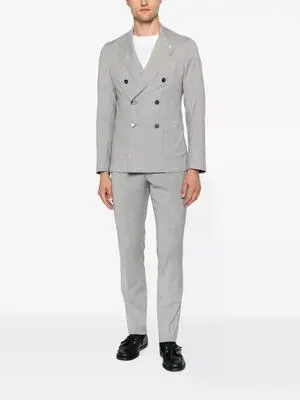 MANUEL RITZ Double-breasted Wool Suit