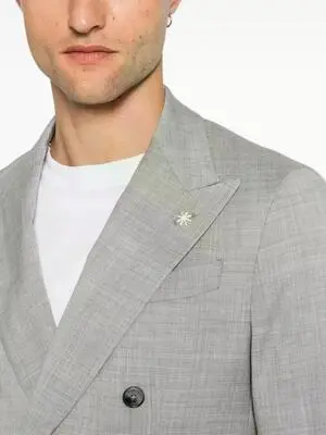 MANUEL RITZ Double-breasted Wool Suit