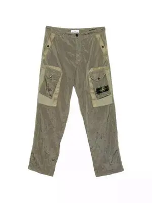 Stone Island Logo Patch Cargo Pants