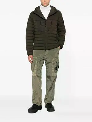 Stone Island Logo Patch Cargo Pants