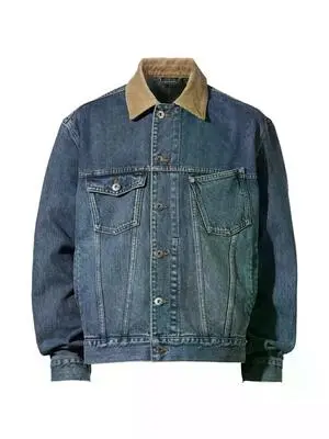 JW Anderson Corduroy Collar Denim Jacket