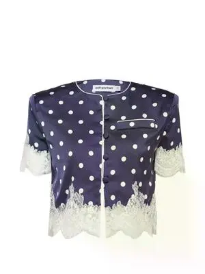 Self-portrait Cropped Blouses