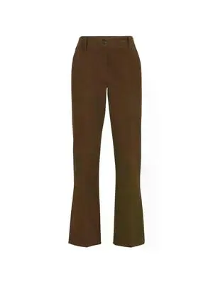 Brunello Cucinelli Stretch-cotton Moleskin Cigarette Trousers