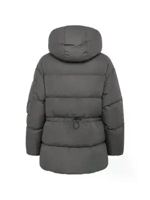 Bacon Quilted Down Jacket With Hood - Grey
