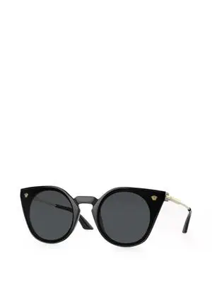 Versace Medusa Cat-eye Sunglasses - Black