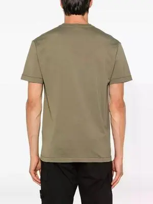 Stone Island Logo-patch T-shirt - Green