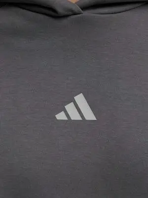 Adidas Logo-print Hoodie With Contrast Piping