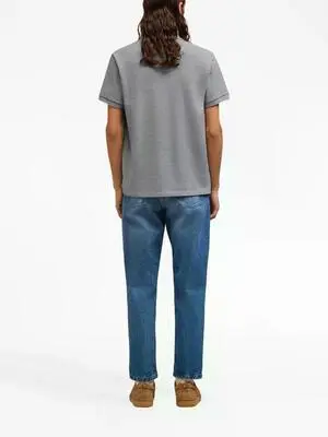 AMI Paris Embroidered Logo Polo Shirt