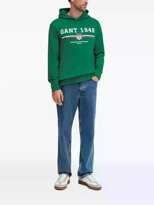 Gant Logo Print Hoodie