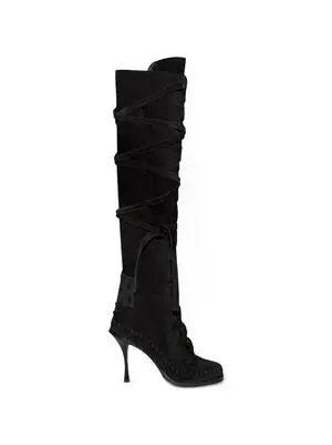 Dsquared2 Lace-up Suede Boots