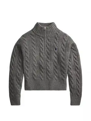 Polo Ralph Lauren Cable-knit Half-zip Sweater