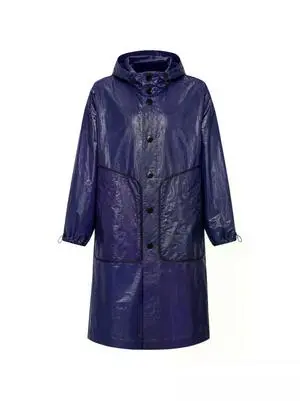 Dolce & Gabbana Crinkled Effect Hooded Raincoat