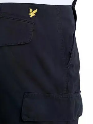 LYLE & SCOTT Logo Embroidered Cargo Shorts
