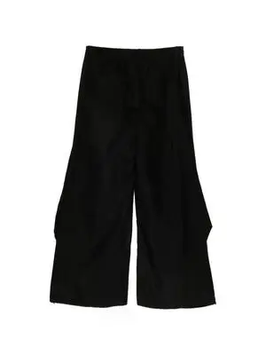 SONGZIO Crinkled-finish Tailored Trousers