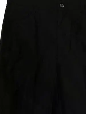 SONGZIO Crinkled-finish Tailored Trousers