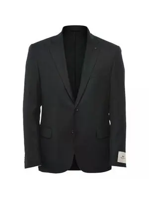 Corneliani Single-breasted Blazer - Black