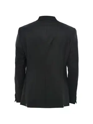 Corneliani Single-breasted Blazer - Black
