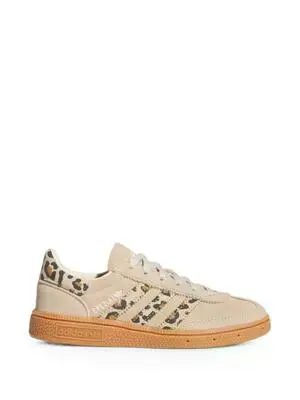 Adidas Handball Spezial Leopard-print Sneakers - Neutrals