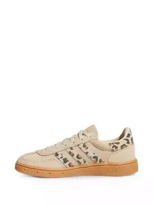 Adidas Handball Spezial Leopard-print Sneakers - Neutrals